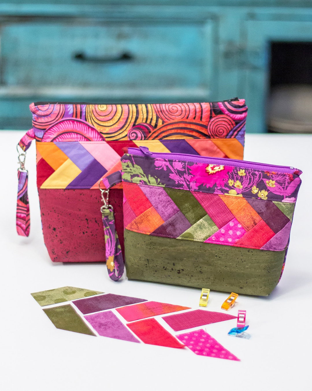 Pack It Up! Bag - a Popular PDF Sewing Pattern for a Zippered Pouch in ...