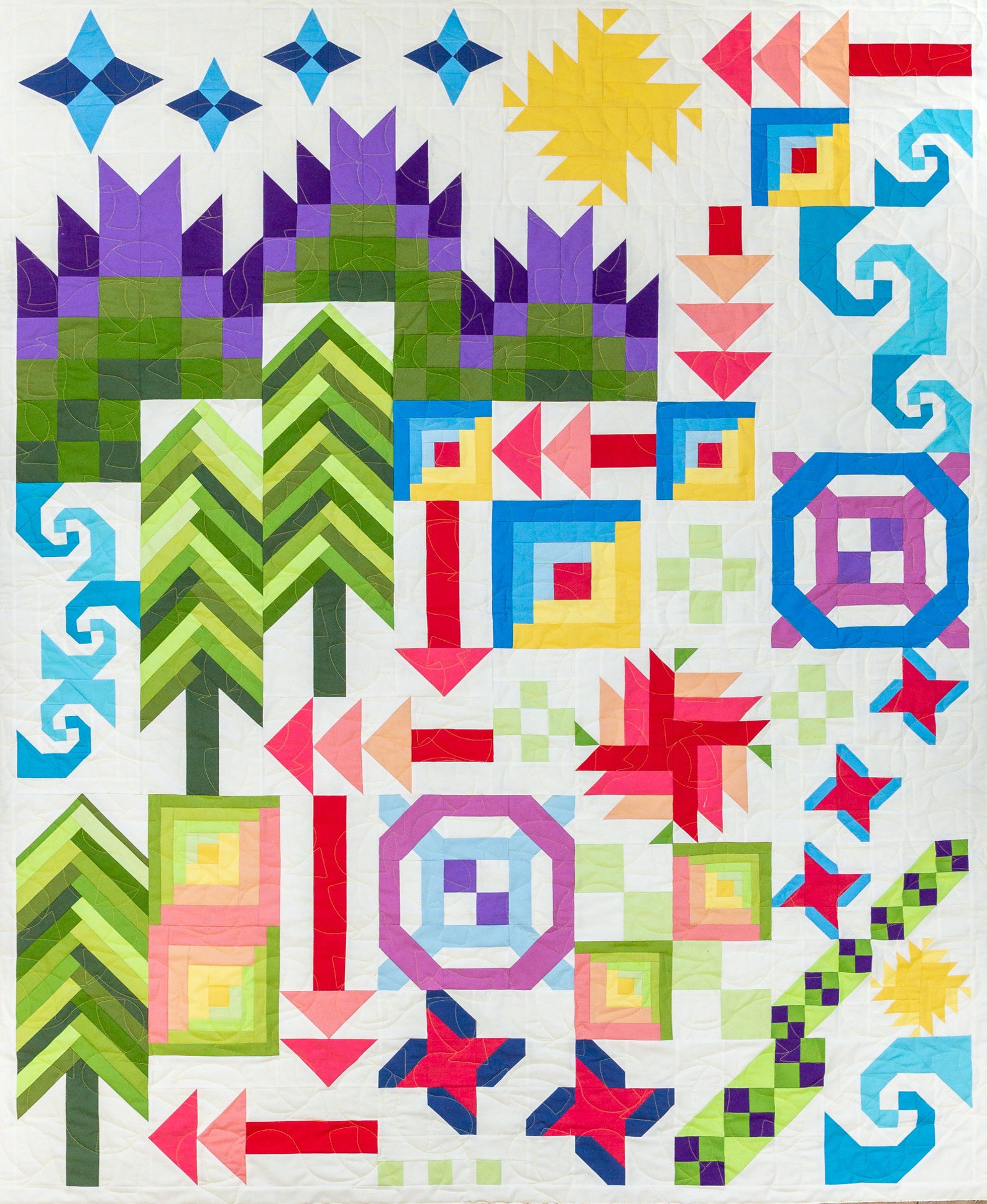 A Road Trip PDF Quilt Pattern - Etsy
