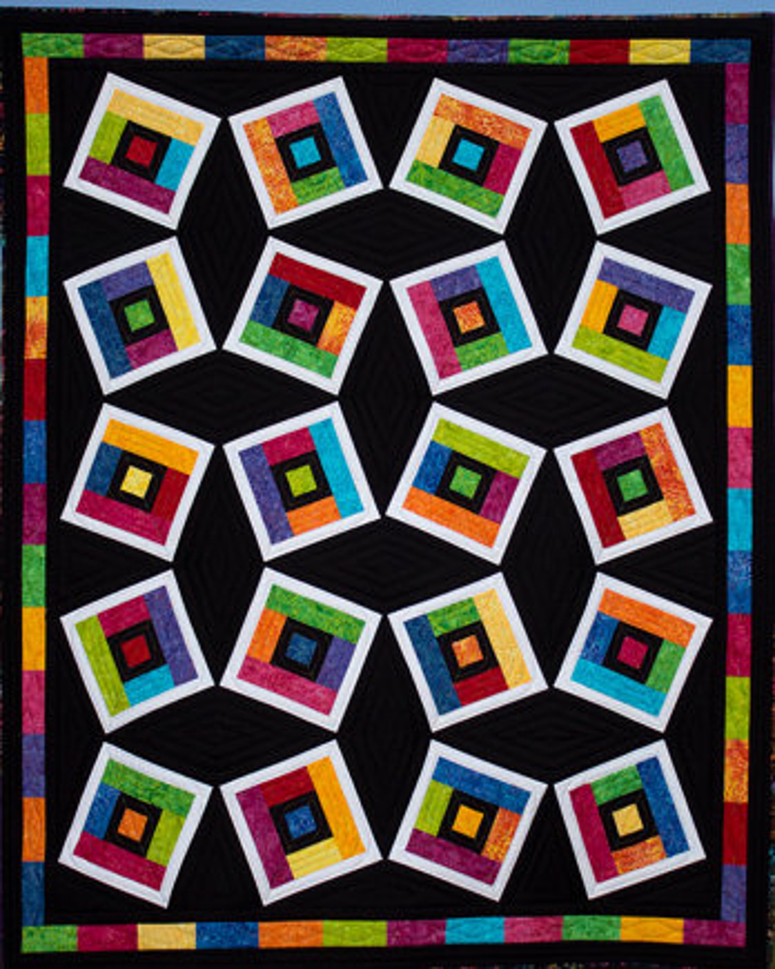 Magnetic Midnight PDF Quilt Pattern - Etsy