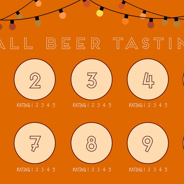 Beer Tasting - Etsy