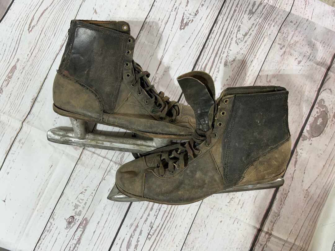 Vintage Men's Ice Skates - Etsy