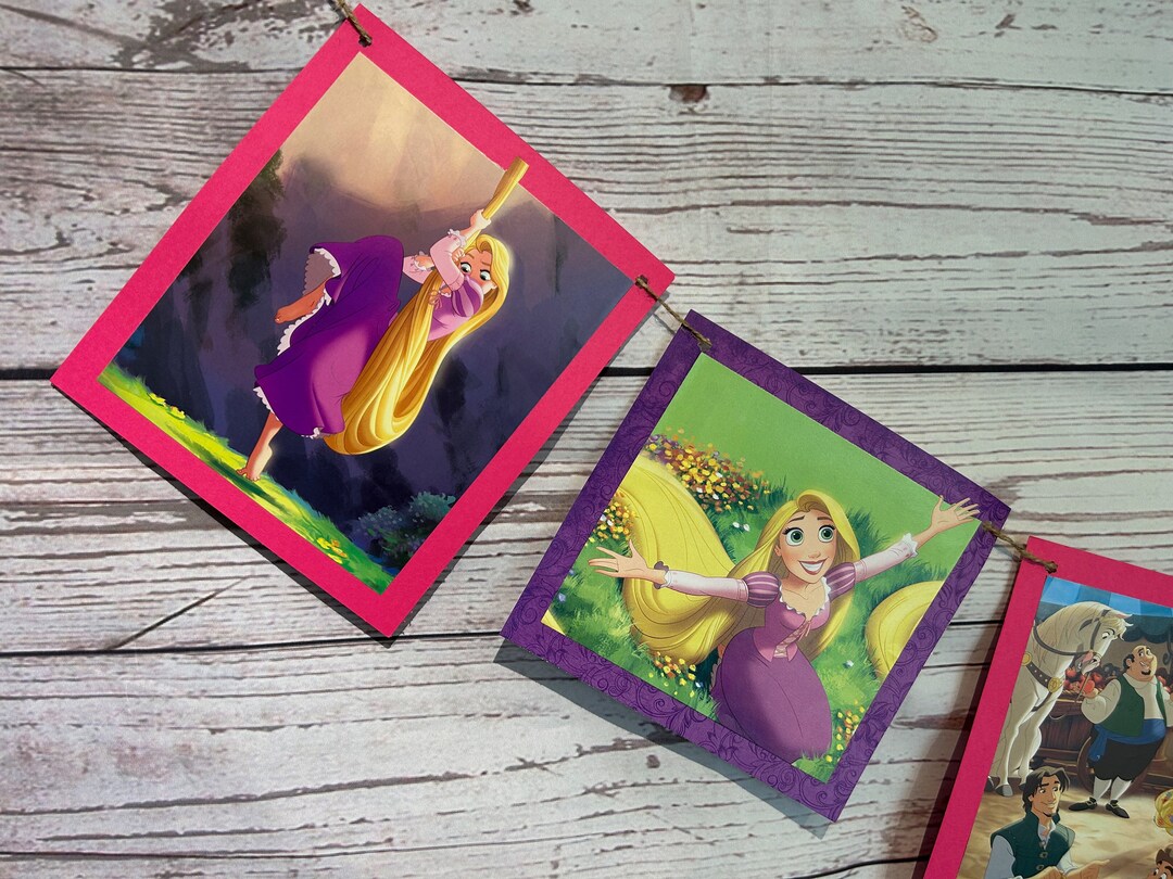 Rapunzel Banner, Birthday Party, Tea Party, Girl's Bedroom, Nursery - Etsy