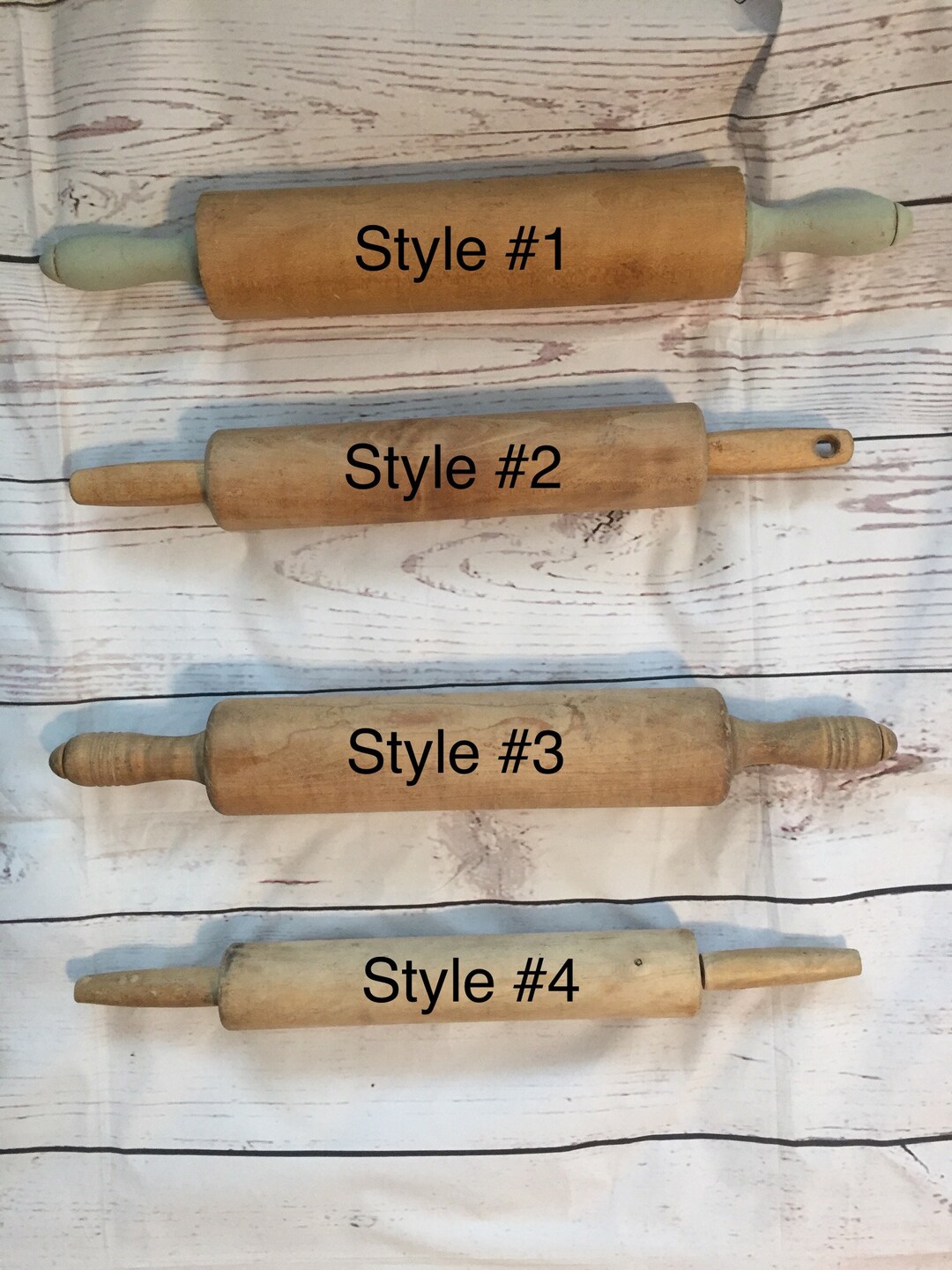 Vintage, Primitive, Rustic Rolling Pins - Etsy