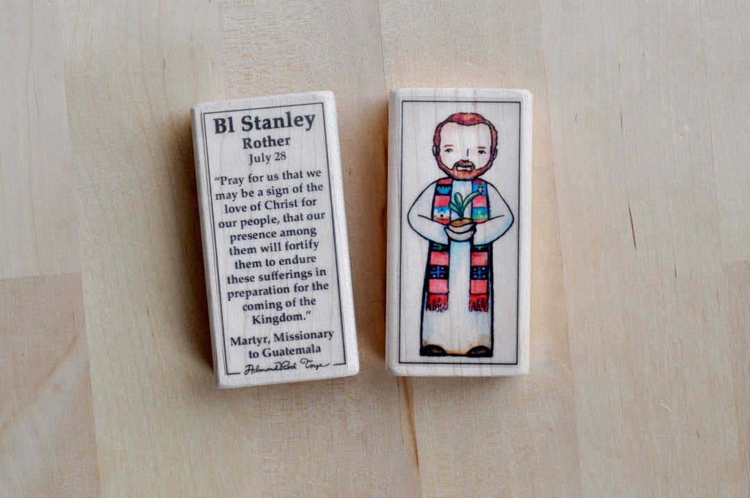 Bl Stanley Rother Patron Saint Block With Gift Bag // Oklahoma ...