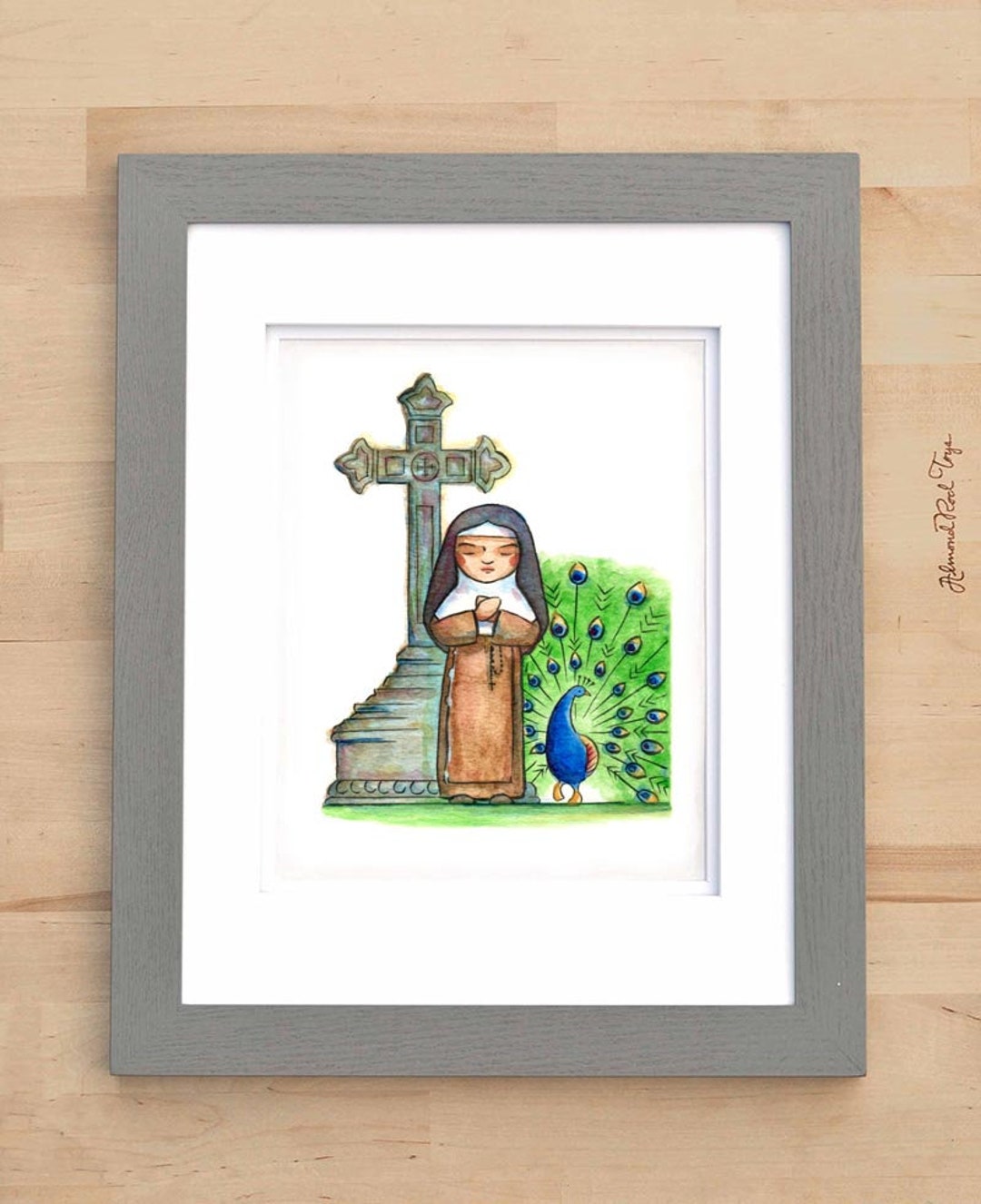 8x10 St. Alphonsa Muttathupadathu Art Print From Saints Around the ...
