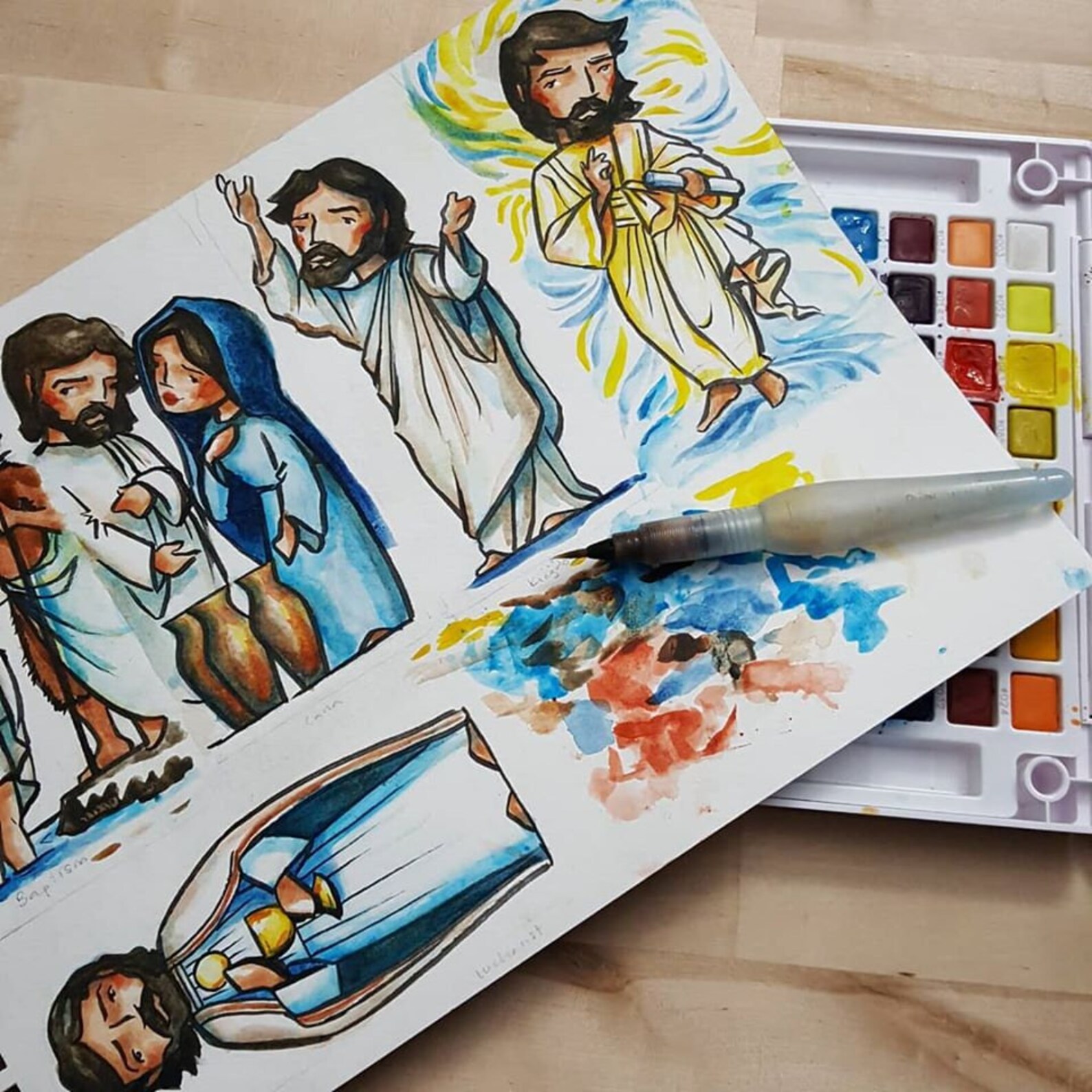 Holy Asian Saints Art Print // Korean, Vietnamese, Thai, Syro-malabar ...