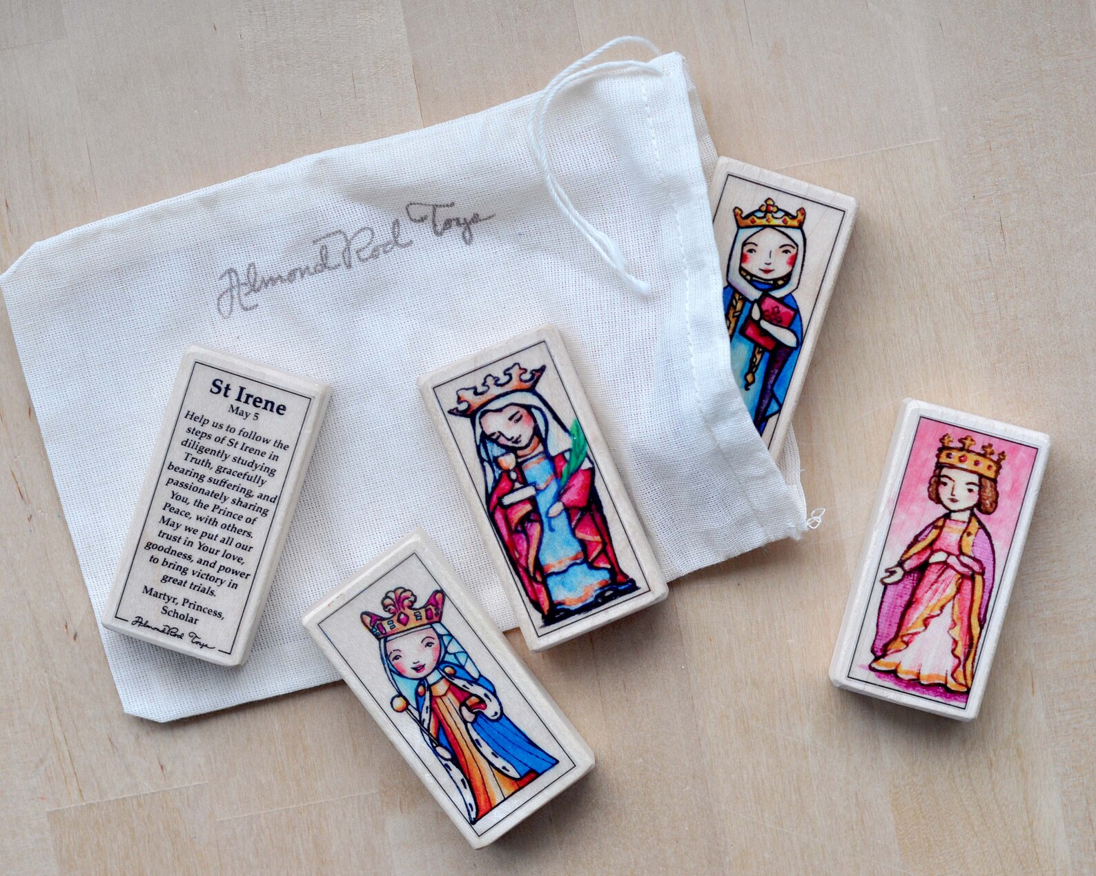 Princess Saints 5 Block Set Saints Isabelle Margaret of - Etsy