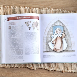 St Mariam Baouardy Patron Saint Block With Gift Bag // Mystic, Melkite ...
