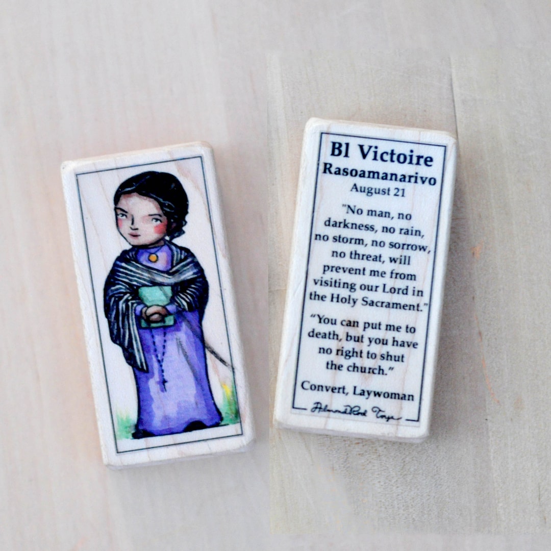Bl Victoire Rasoamanorivo Patron Saint Block With Gift Bag ...