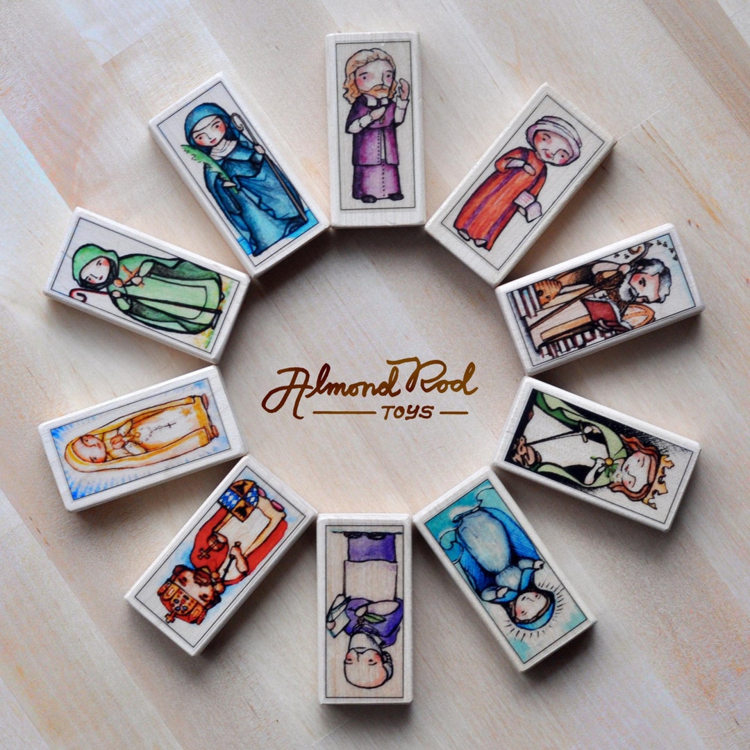 10 Patron Saint Blocks of Your Choice With Gift Bag // 300+ Saints to ...