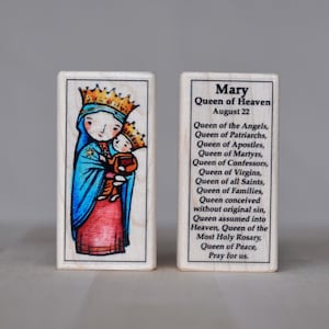 3 Patron Saint Blocks of Your Choice With Gift Bag // 300+ Saints to ...