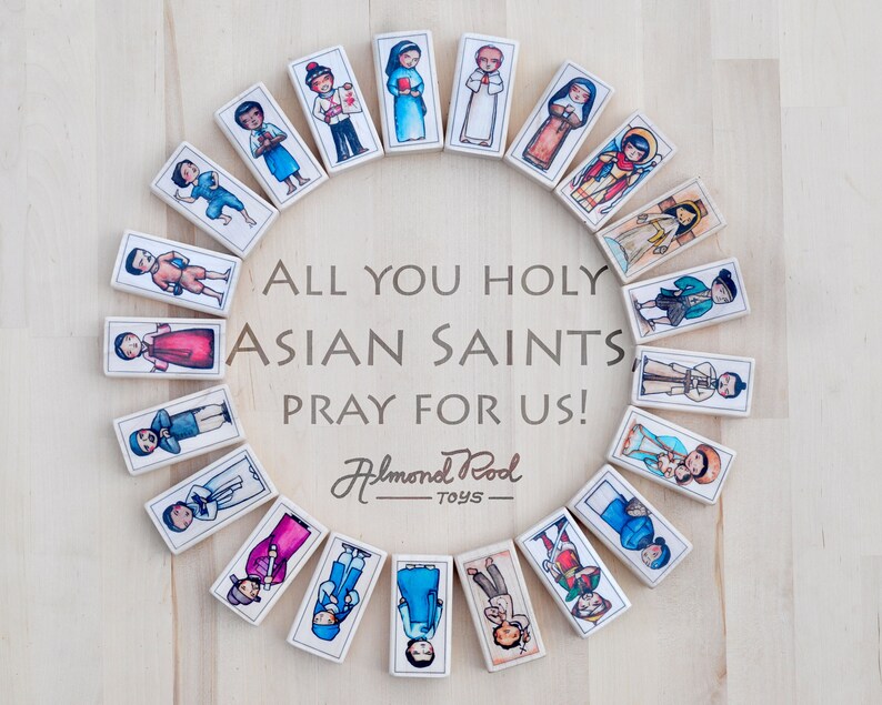 Holy Asian Saints Art Print // Korean Vietnamese Thai | Etsy