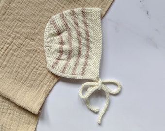 Simple Hat Knitting Pattern Beanie Hat Knit Pattern for Baby, Toddler, Child, Teen and Adult ...