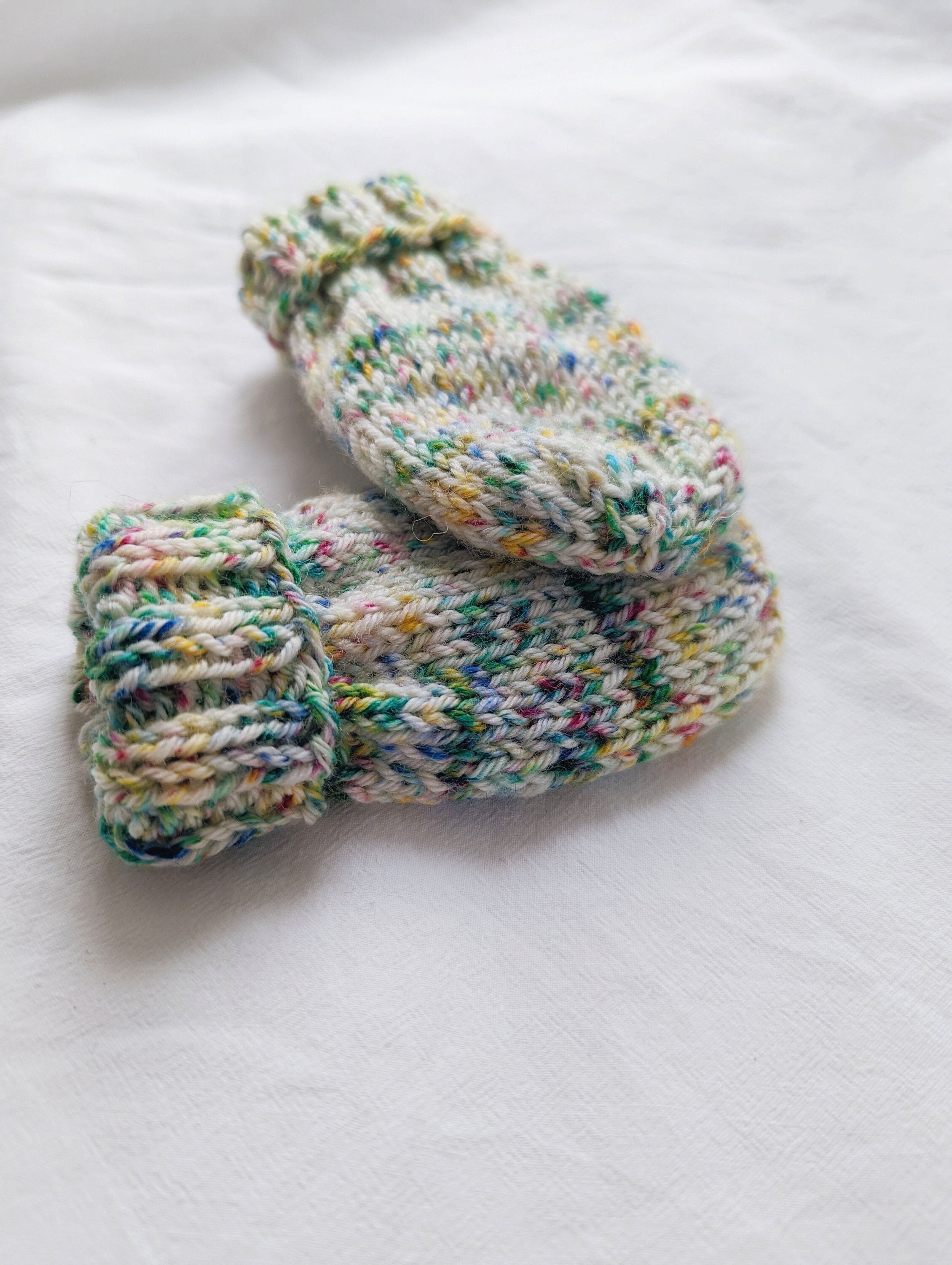 Easy Baby Mittens Knitting Pattern Beginners Knitting Pattern Learn to ...