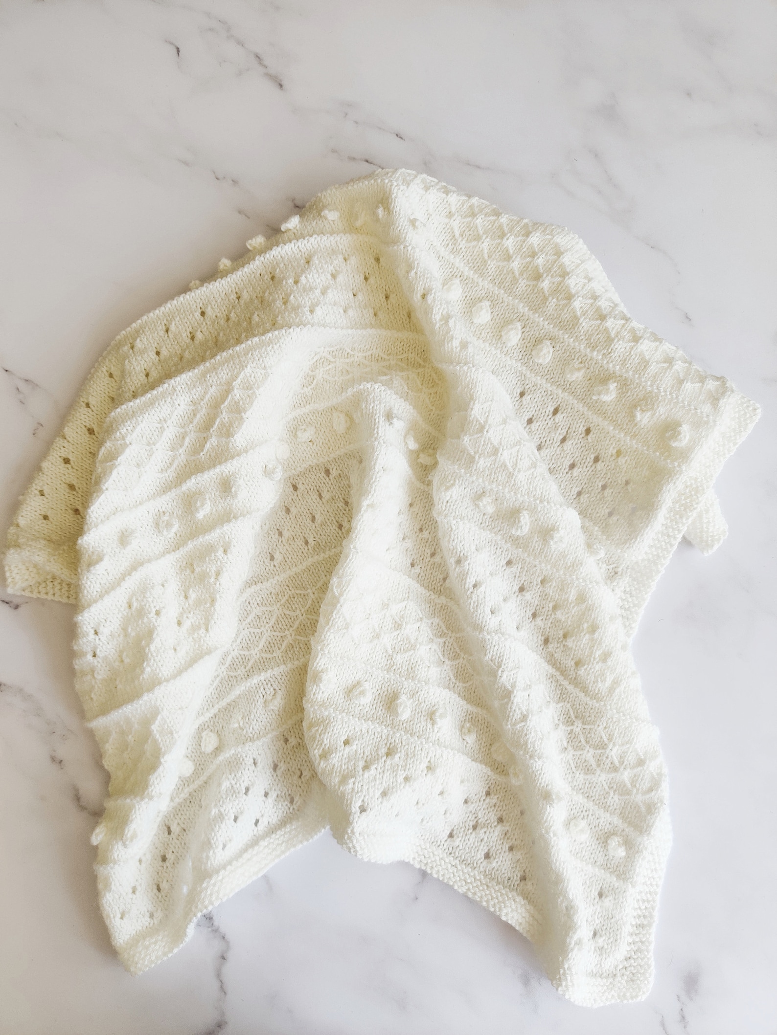 Baby Blanket Knitting Pattern - Angus Baby Blanket - Instant PDF ...