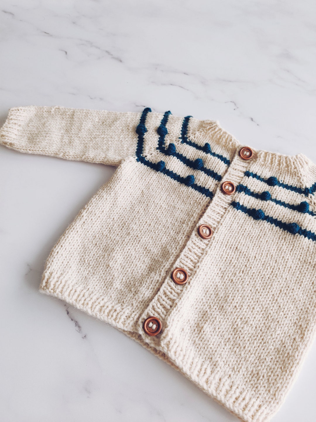 Baby & Toddler Cardigan Knitting Pattern, PDF, DK Cardigan Knitting ...