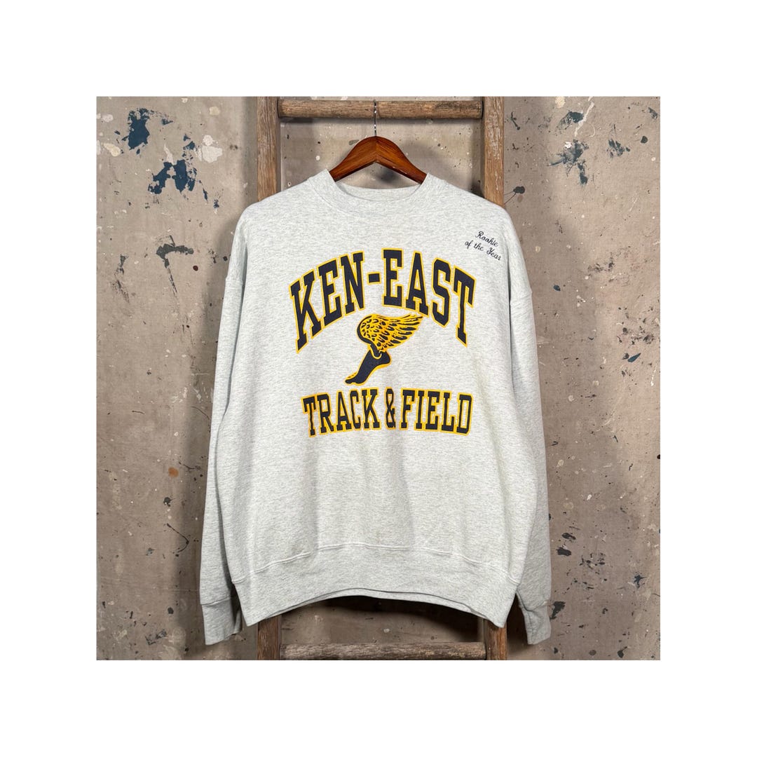 Winged Foot '90s Track & Field Sweatshirt - Etsy