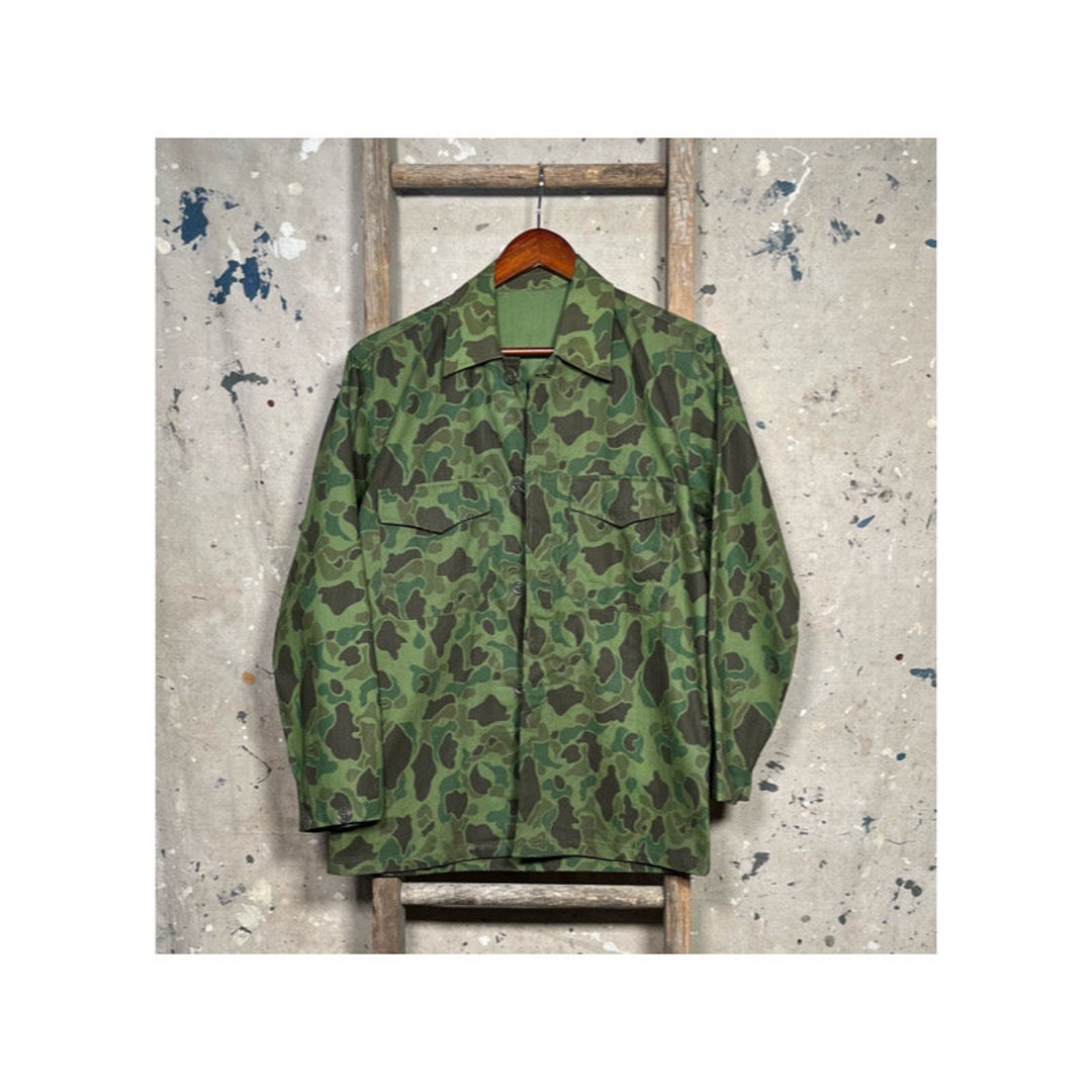1950s South Korean Frogskin Camo Jacket ROK - Etsy