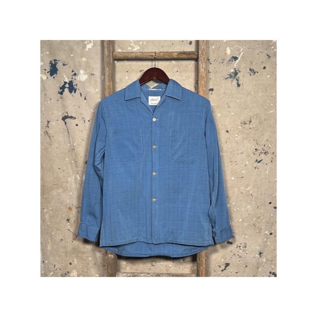 1940s Penny's Loop Collar Shirt - Etsy