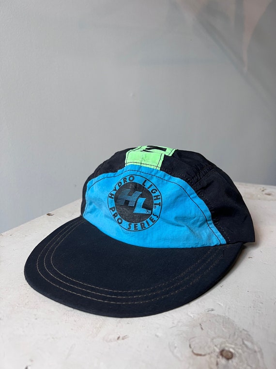 Long Bill '80s Hydro Light Nylon Cap *Deadstock - Gem