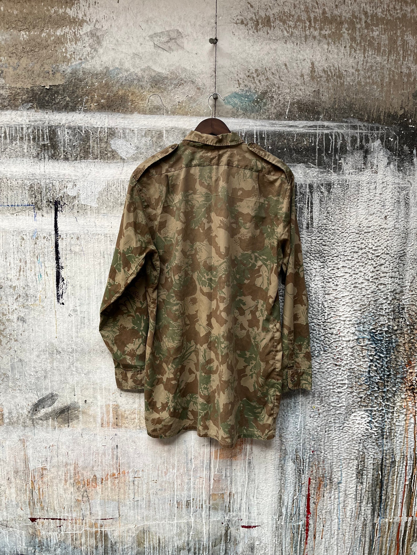 South African '70s Camo Shirt Military - Etsy