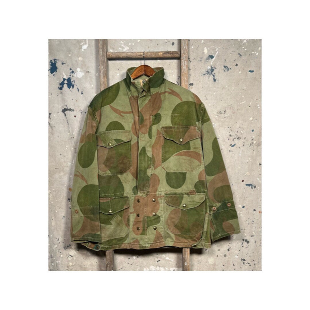 1950s Belgian Ball and Moon Camo Smock - Etsy
