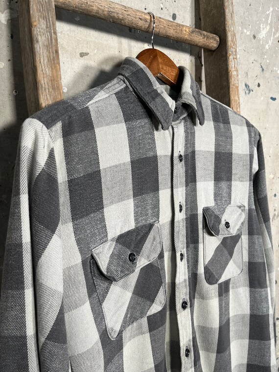 1970s 5 brother Heavy Knit Flannel - Gem