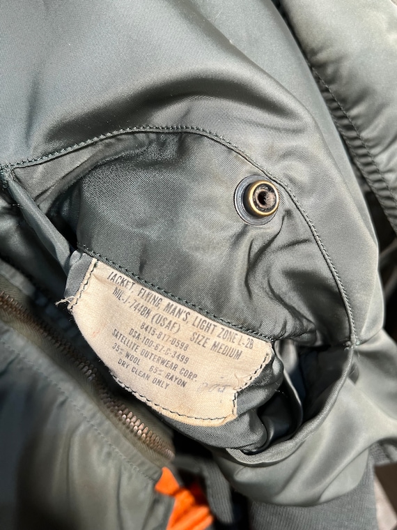 1967 USAF L-2B Flying Jacket Vietnam War - Gem