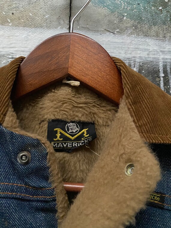 Lined ‘70s Denim Jacket Maverick Blue Bell - Gem