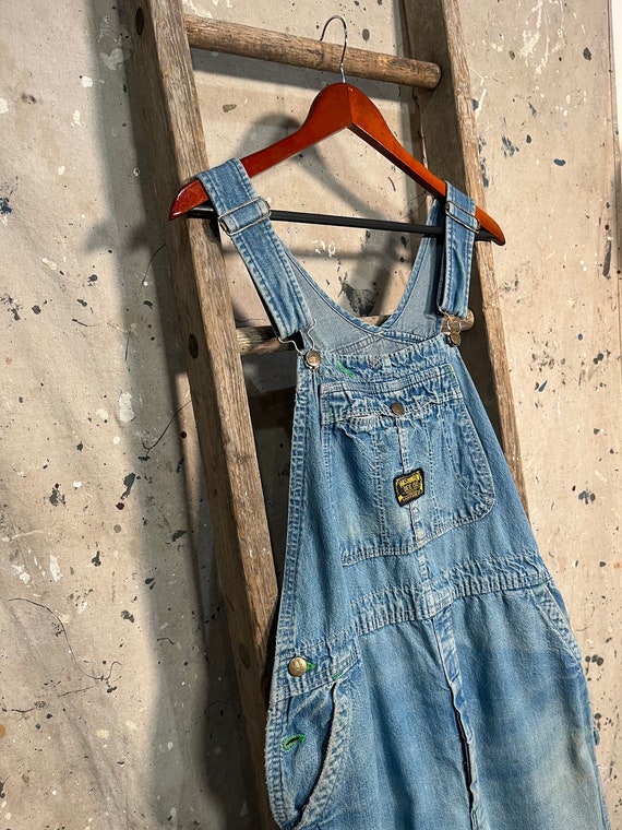 Washington Dee Cee ‘70s Overalls Faded - Gem