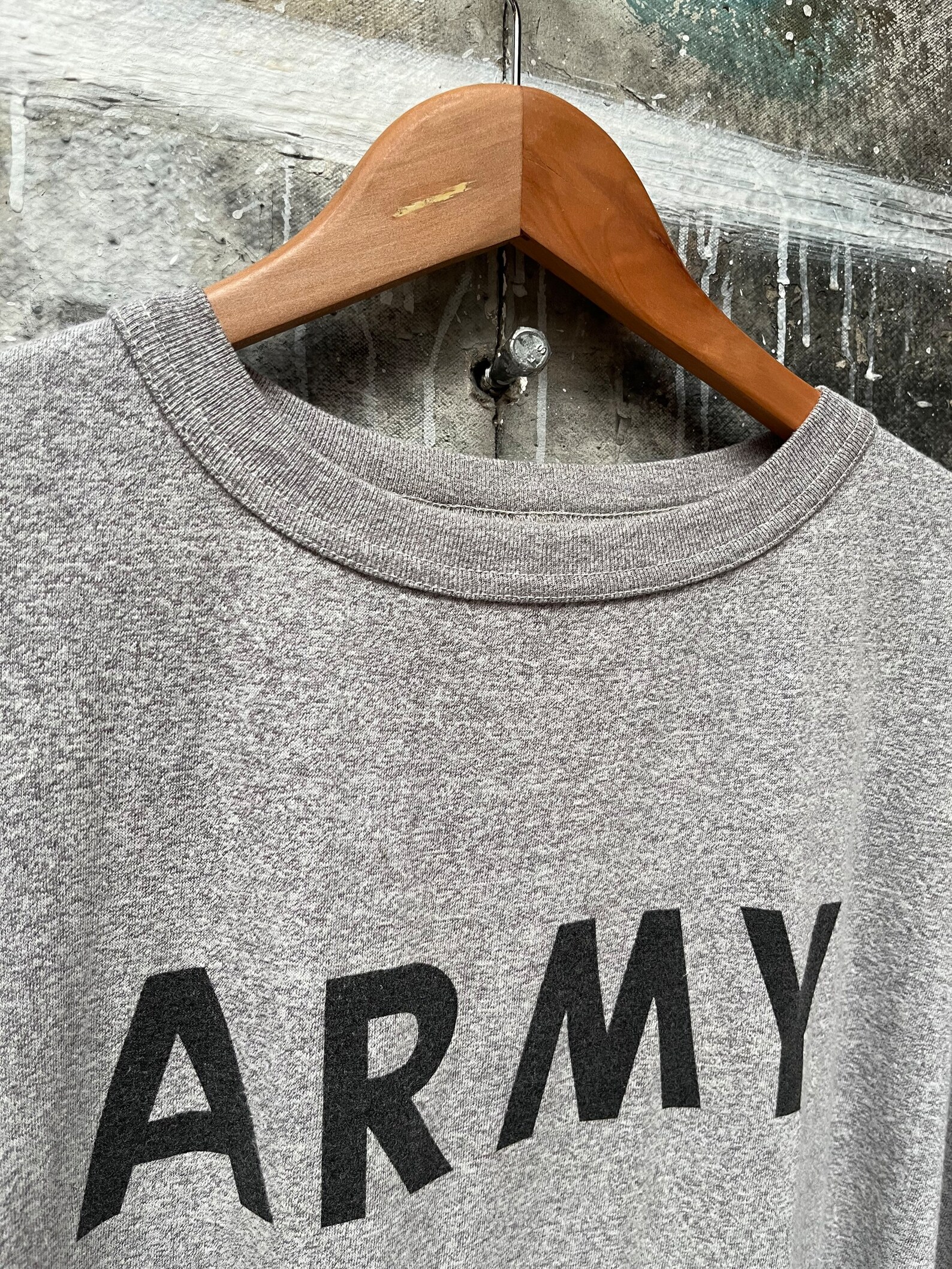 US Army 80s Phys-ed T-shirt XL - Etsy