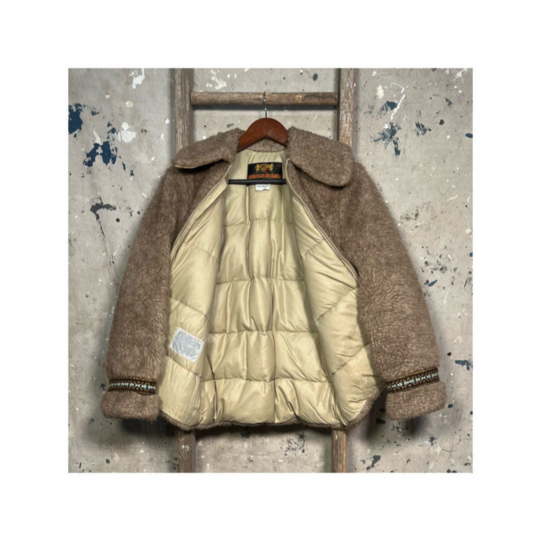 Deep Pile 70s Down Jacket Hansa Branta Stearns - Etsy