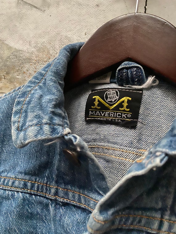 Selvedge ‘70s Denim Jacket Maverick Blue Bell - Gem