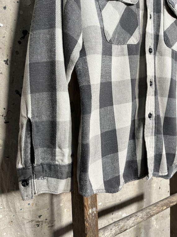 1970s 5 brother Heavy Knit Flannel - Gem