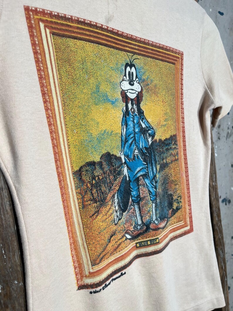Walt Disney 1970s Goofy 'blue Boy' T-shirt - Etsy