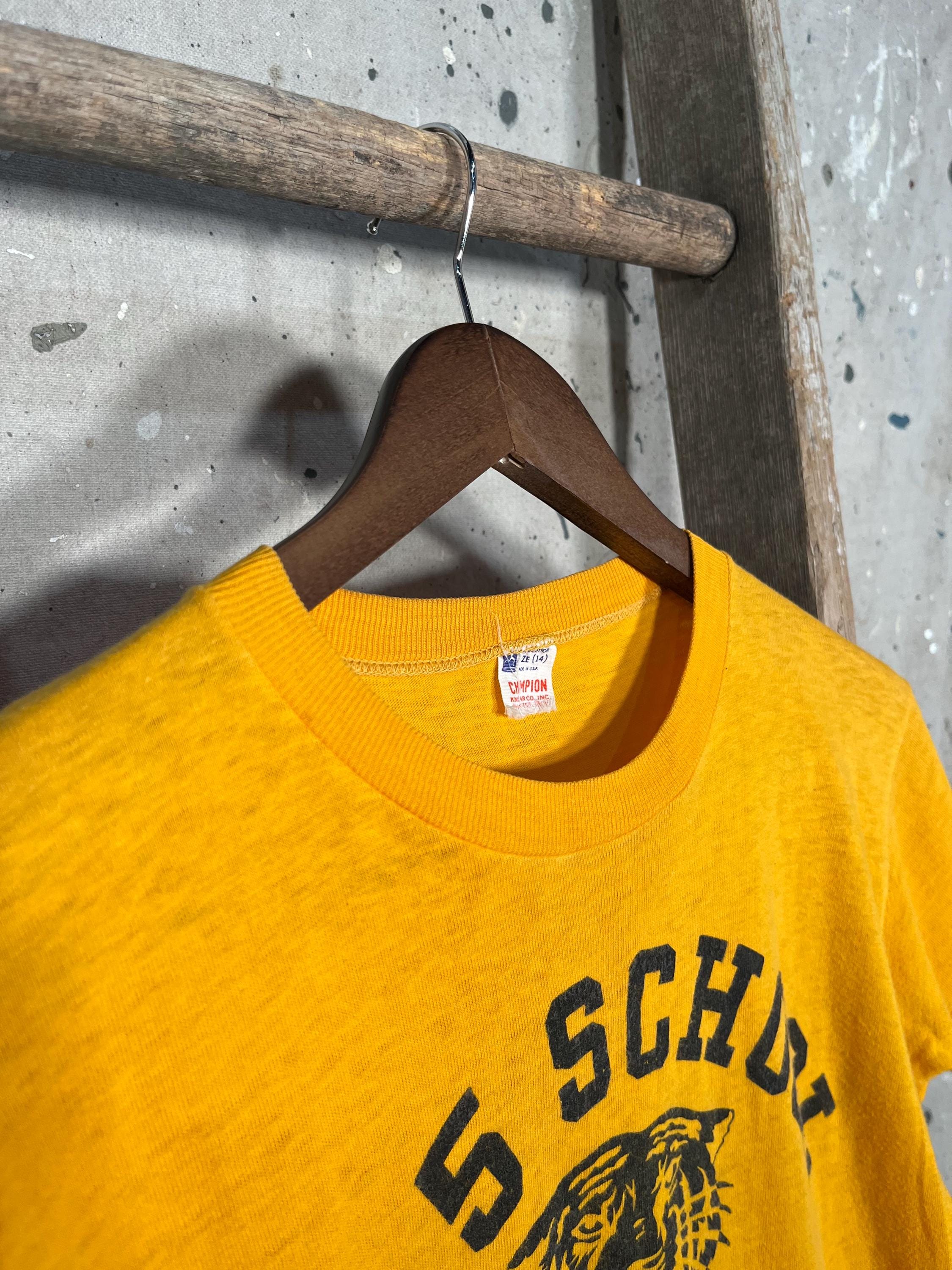 Phys Ed '50s School T-Shirt Champion Running Man Phys Ed '50s School T-Shirt Champion Running Man