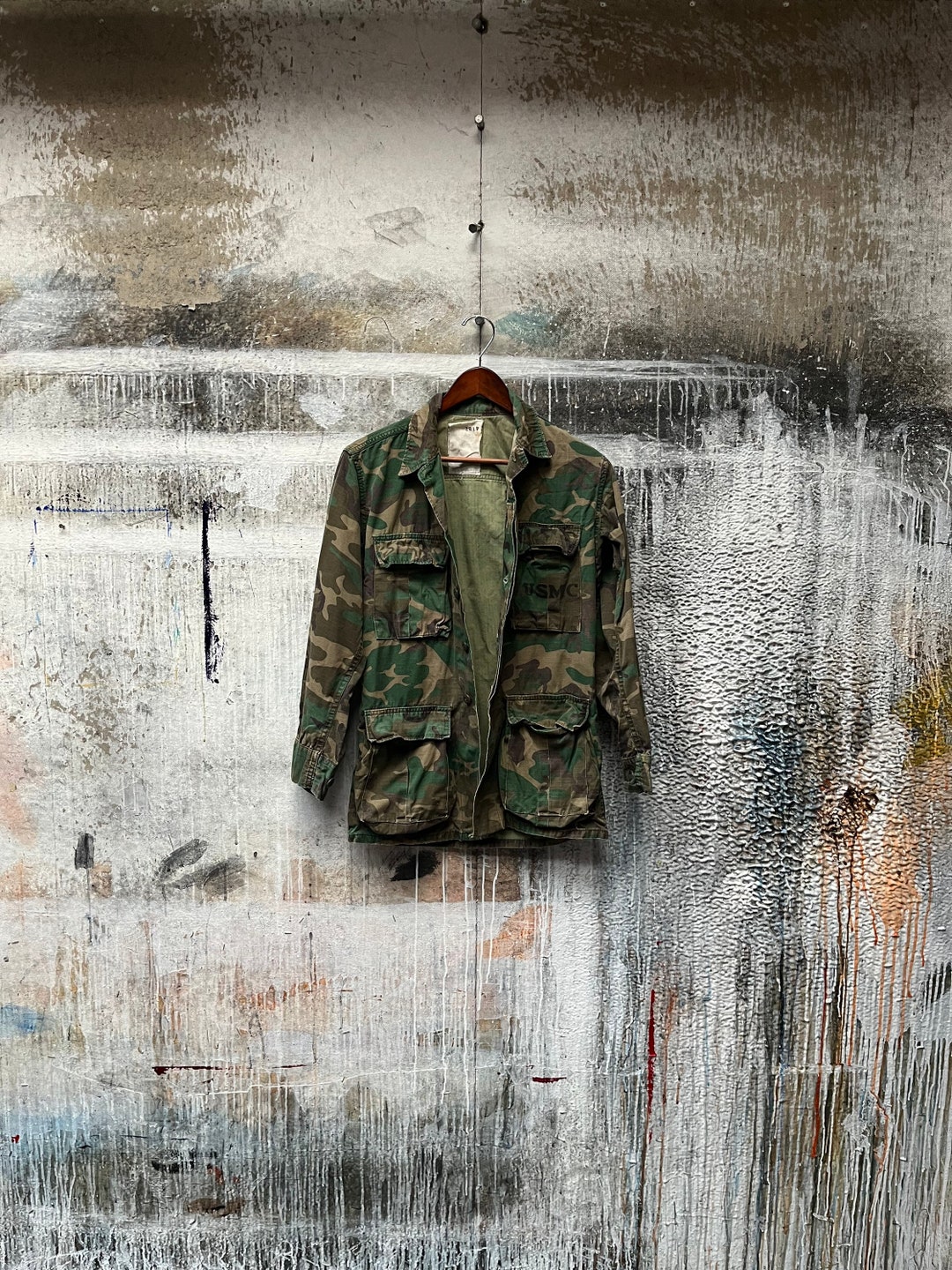 Tropical ‘60s Jungle Jacket Rip Stop - Etsy