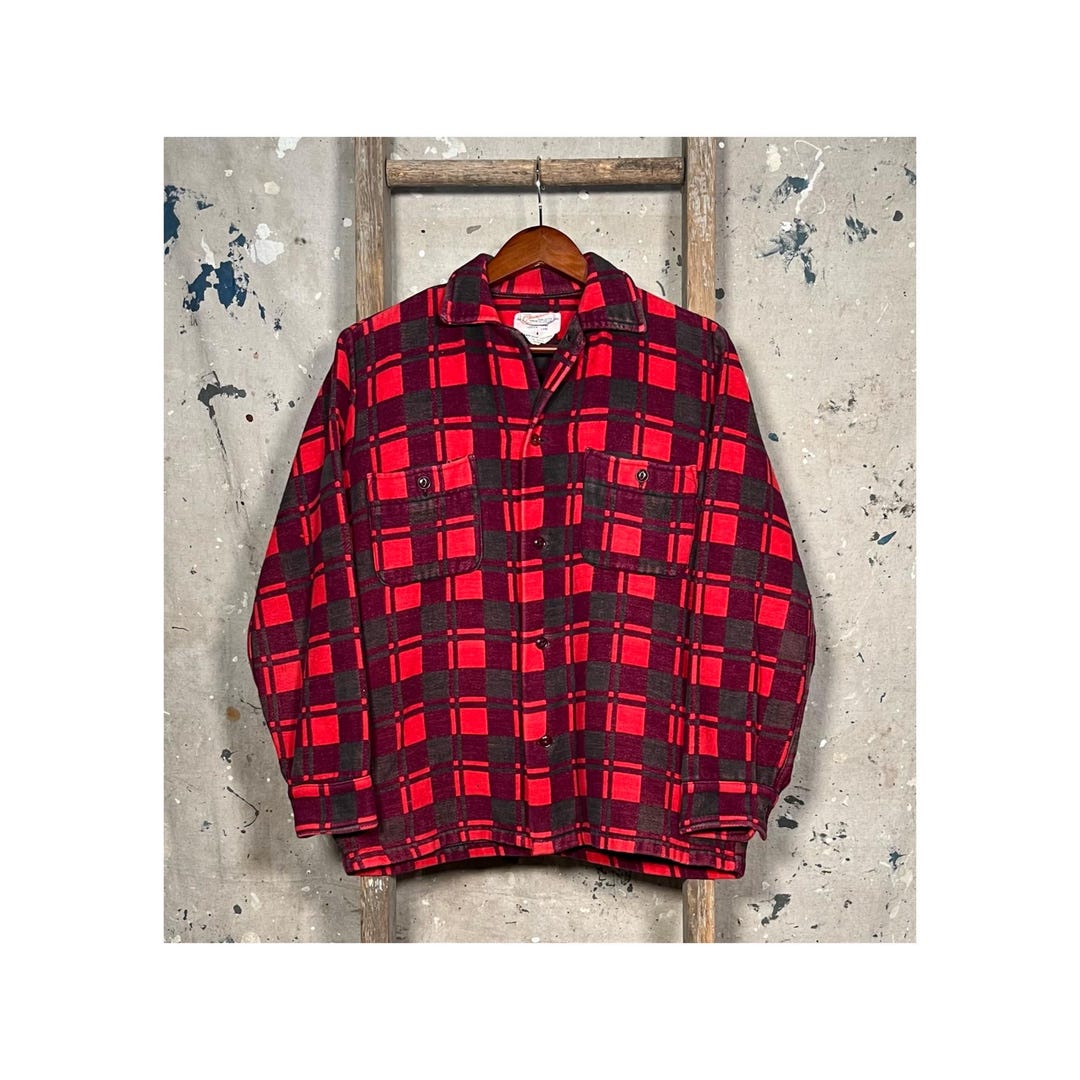 1970s Canadian Flannel - Etsy