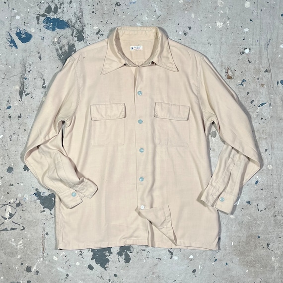 Van Heusen 1940s Loop Collar Shirt - Gem