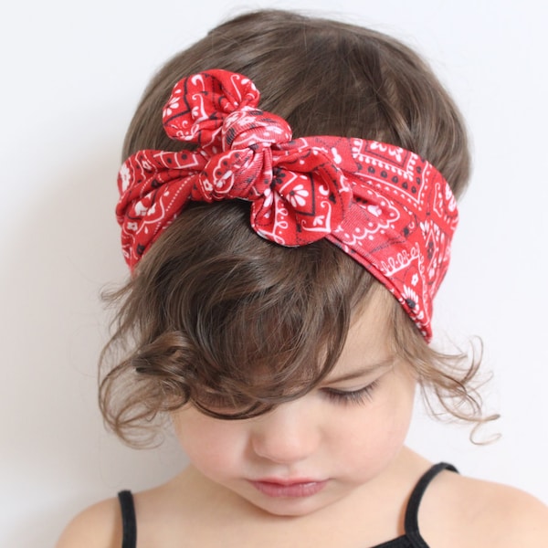 Knotted Paisley Headband - Etsy