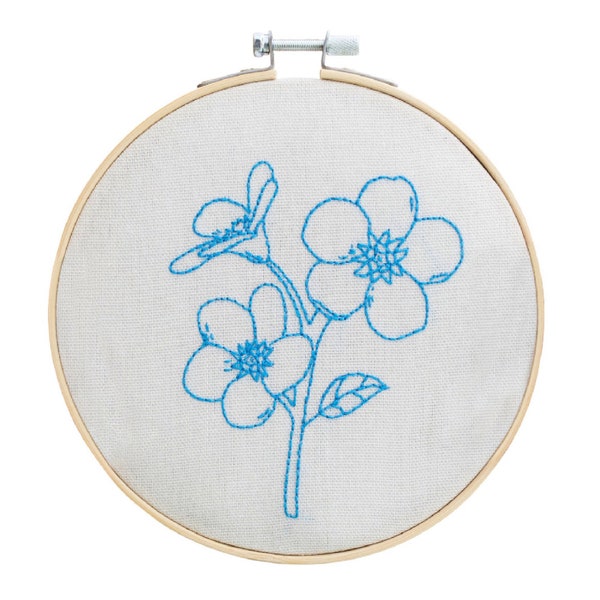 Forget Me Not Embroidery Design - Etsy