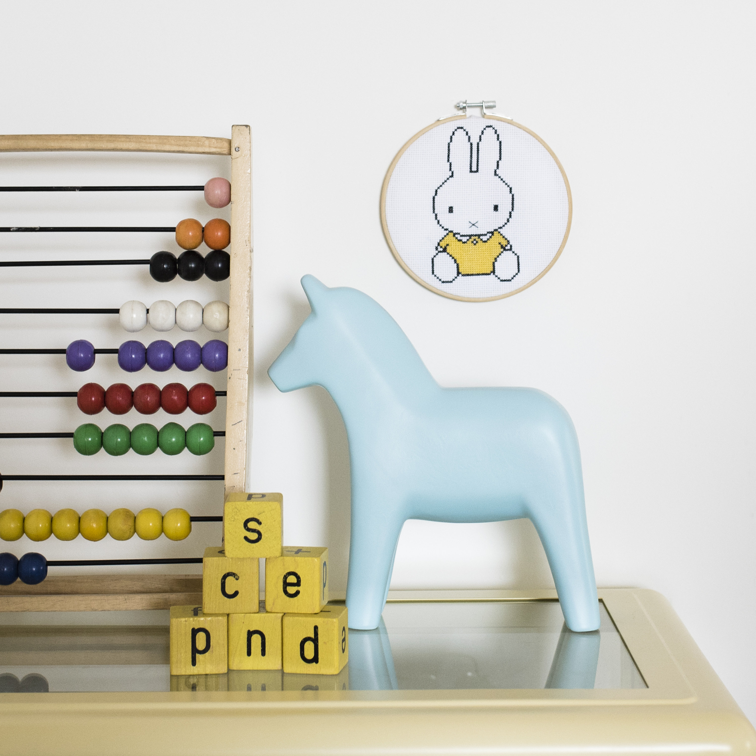 Miffy Yellow Cross Stitch Kit - Etsy