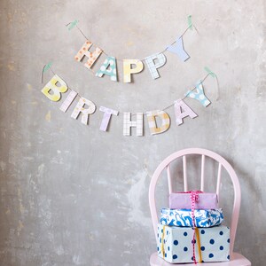 Happy Birthday Hanging Banner Kit - Etsy