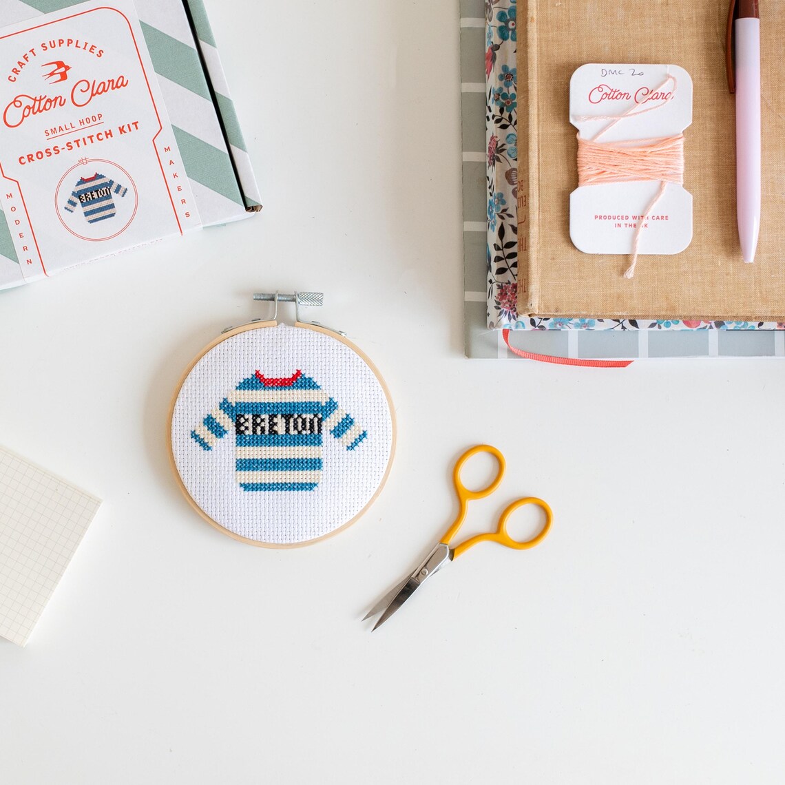 Breton Cross Stitch Kit - Etsy