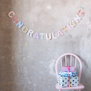 Congratulations Hanging Banner Kit - Etsy