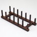 6 Place Plate Rack, Six Plate Rack, Note Card Rack, Drying Rack, Wooden ...