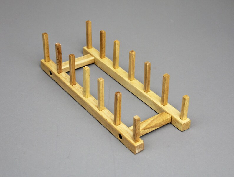 6 Place Plate Rack Six Plate Rack Note Card Rack Drying | Etsy