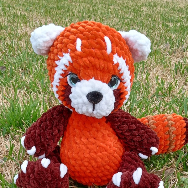 Crochet Red Panda - Etsy