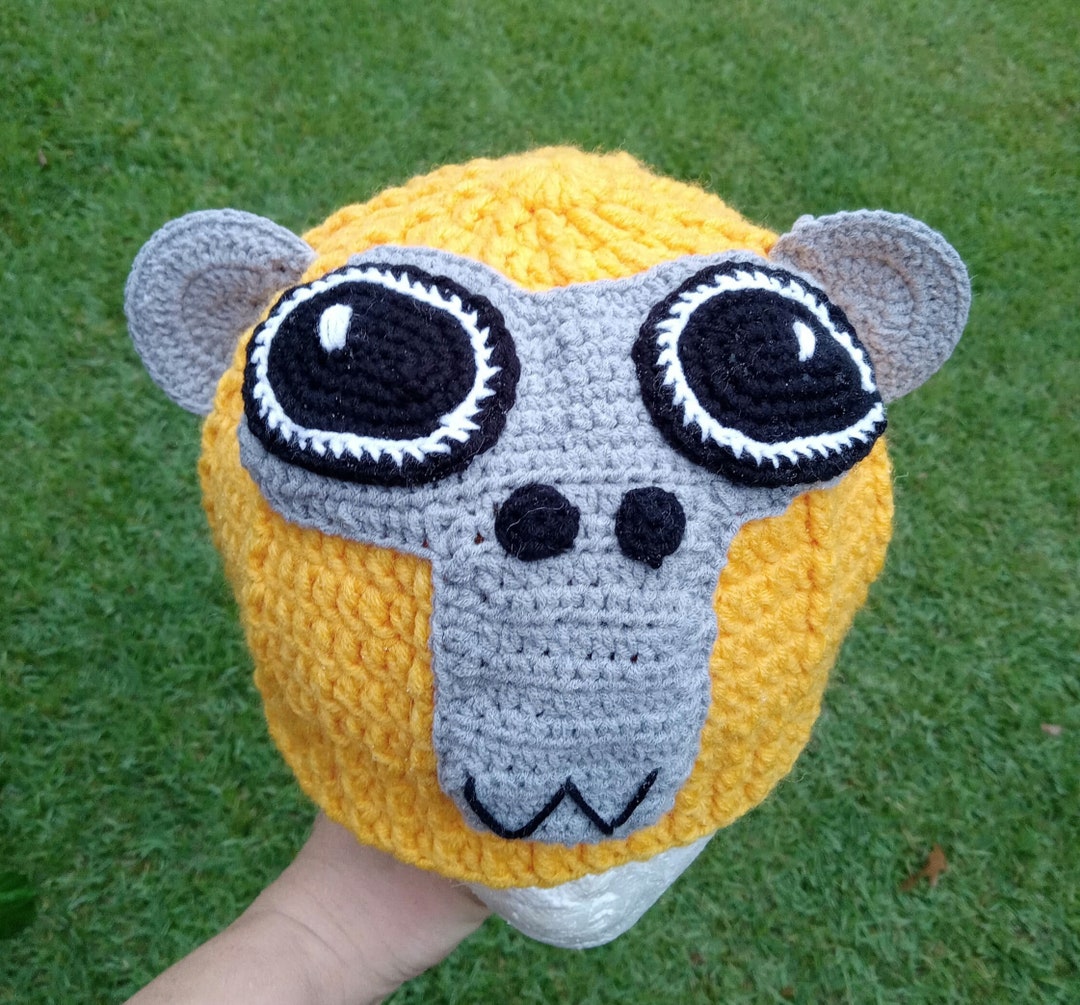 Crocheted Hat, Gorilla Tag Hat - Etsy