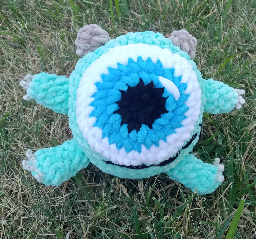 Crocheted Monster Plush: Soft Yarn, 5-inch Toy - Etsy